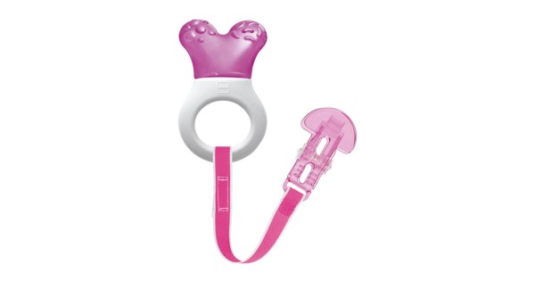 MAM Mini Cooler & Clip Dentaruolo Rinfrescante dai 2+ Mesi Rosa 1 Pezzo ...