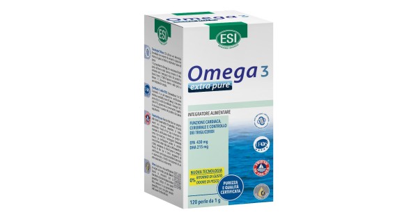 ESI OMEGA 3 EXTRA PURE 120PRL | Openfarma