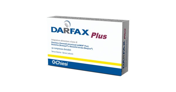 Darfax Plus Integratore Drenaggio e Microcircolo, 30 Compresse | Openfarma