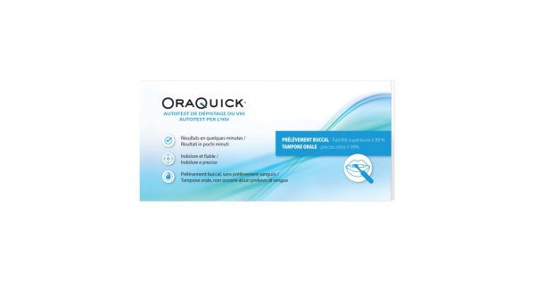 Oraquick Hiv Self-test Auto test Orale 1 Pezzo | Openfarma