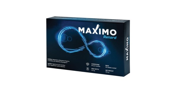MAXIMO RETARD 30CPR | Openfarma