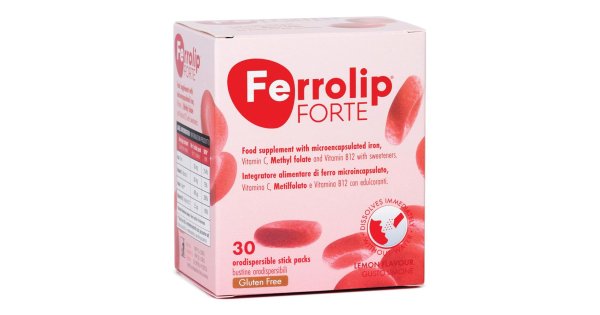 FERROLIP FORTE 30STICK PACKS | Openfarma