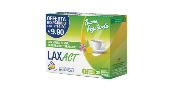 Linea Act Lax Act Bevanda Solubile Integratore Regolarità Intestinale ...