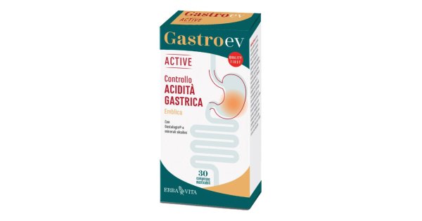 GASTRO EV ACTIVE 30CPR | Openfarma