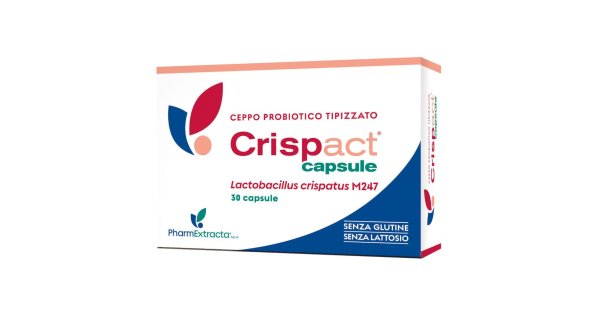 Crispact Capsule - Integratore Alimentare Probiotico per l'Equilibrio ...